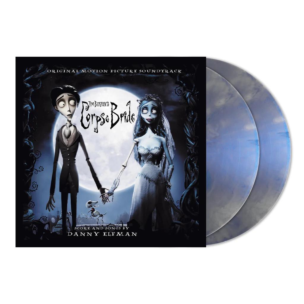 Danny Elfman The Corpse Bride OST Blue Vinyl Record – Rock Band Merch