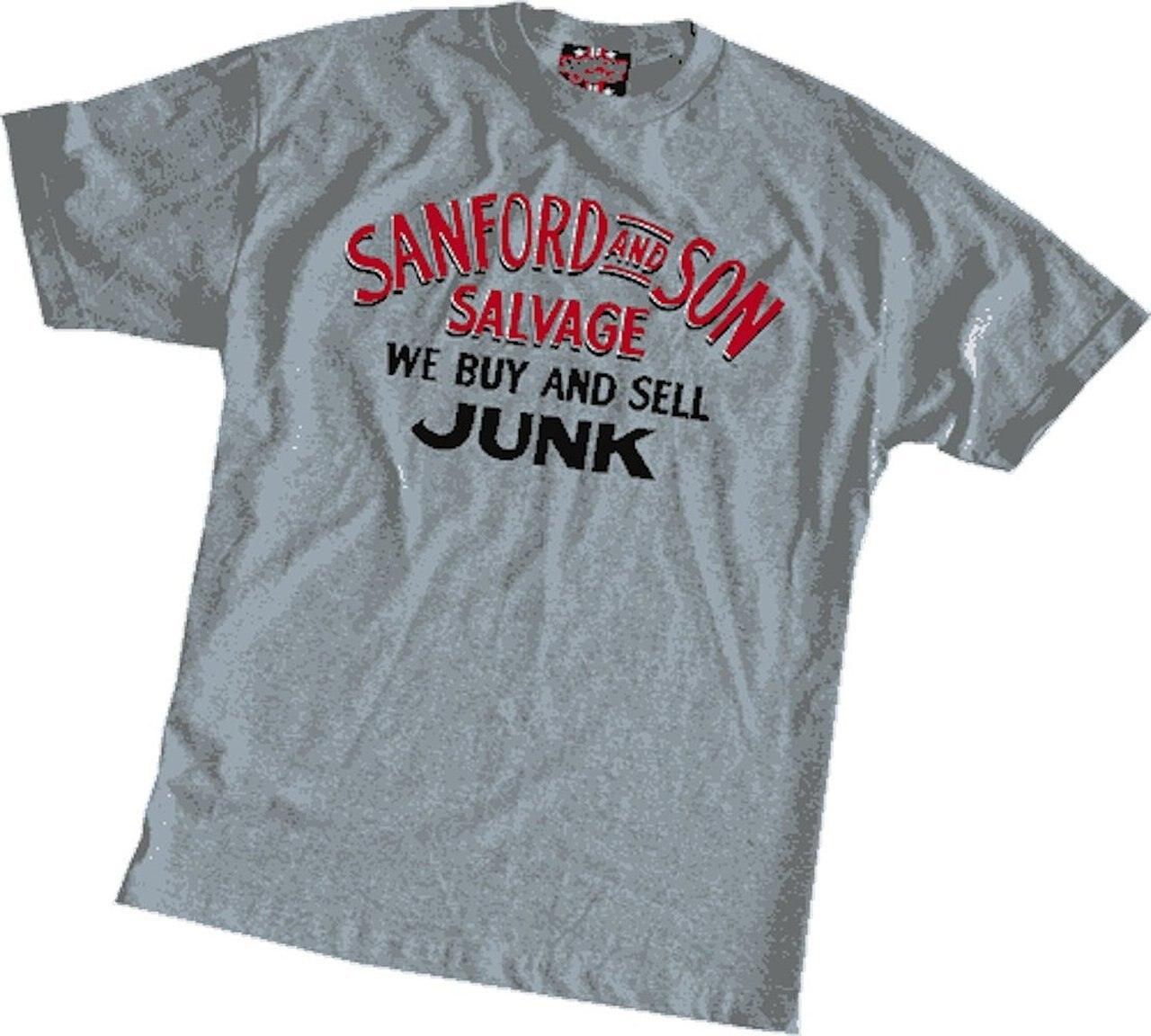 Sanford and Son We Buy and Sell Junk T-shirt – Rock Band Merch