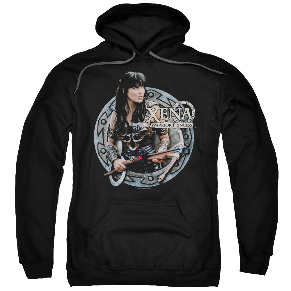 Xena The Warrior Mens Hoodie Black | Rock Band Merch
