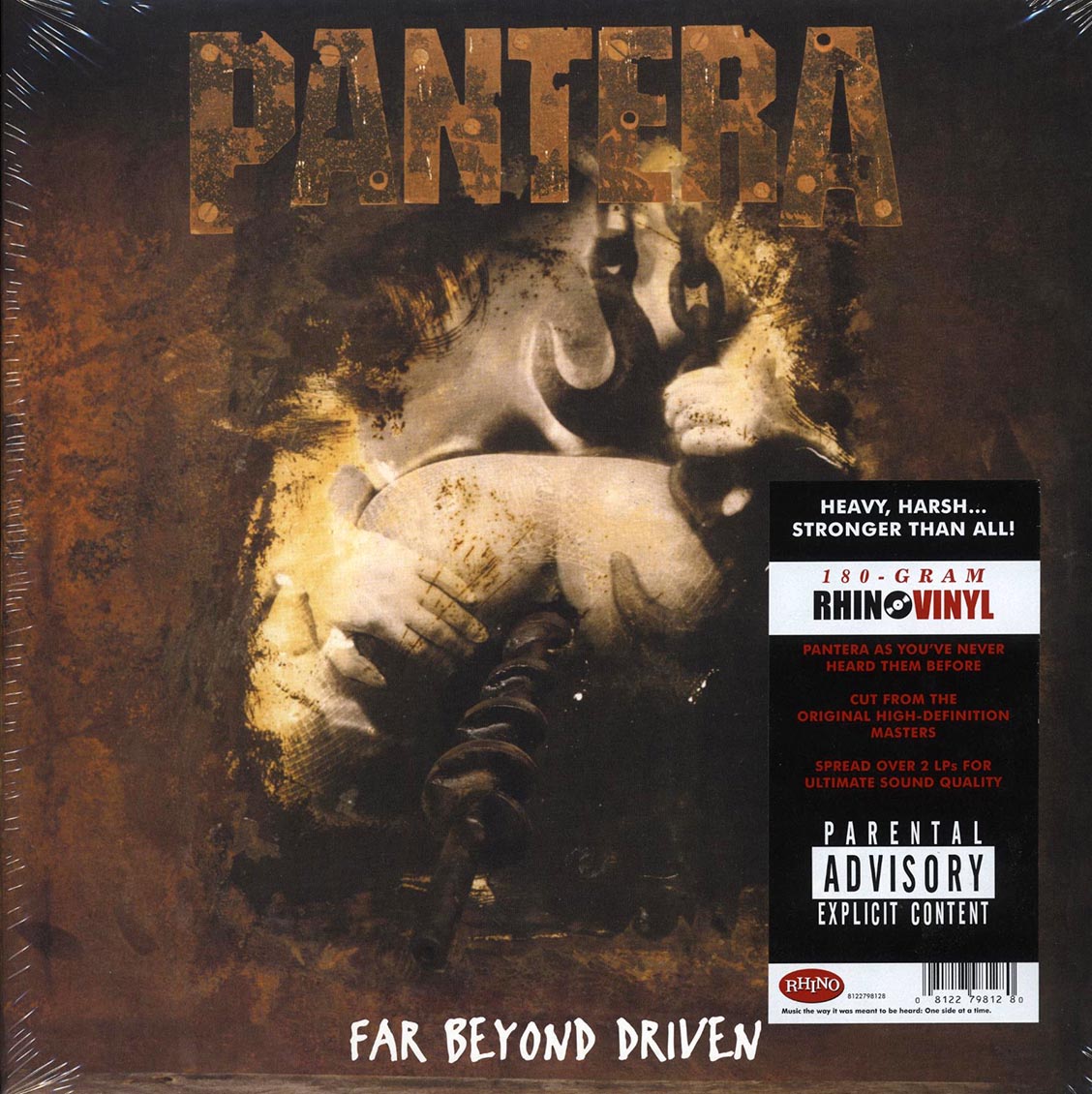 Pantera Far Beyond Driven 2xLP 180g Vinyl Record – Rock Band Merch