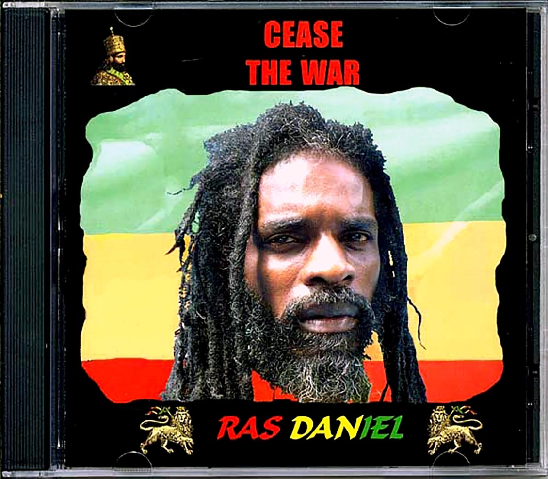 Ras Daniel Cease The War Music CD – Rock Band Merch