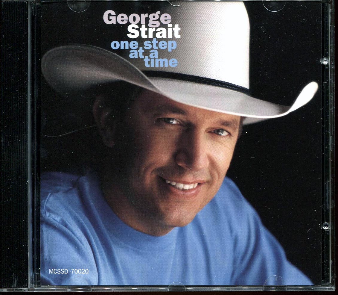 George Strait One Step At A Time Music CD – Rock Band Merch