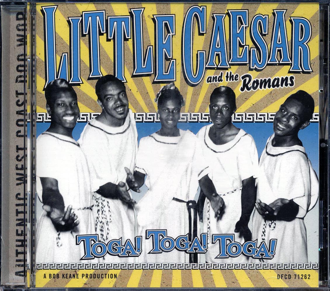 Little Caesar & The Romans Toga! Toga! Toga! Music CD – Rock Band Merch