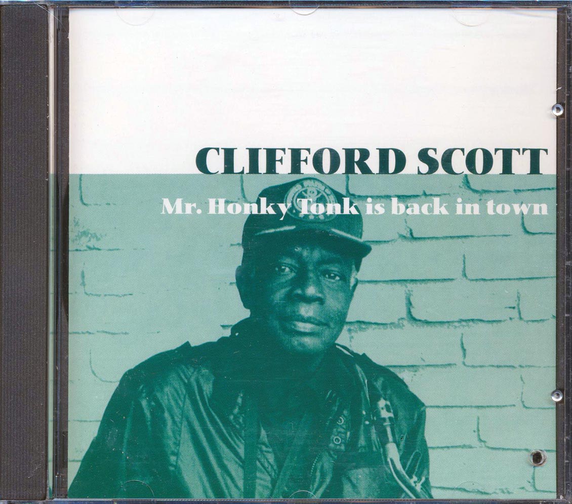 Clifford Scott Mr Honky Tonk Is Back In Town Music CD – Rock Band Merch