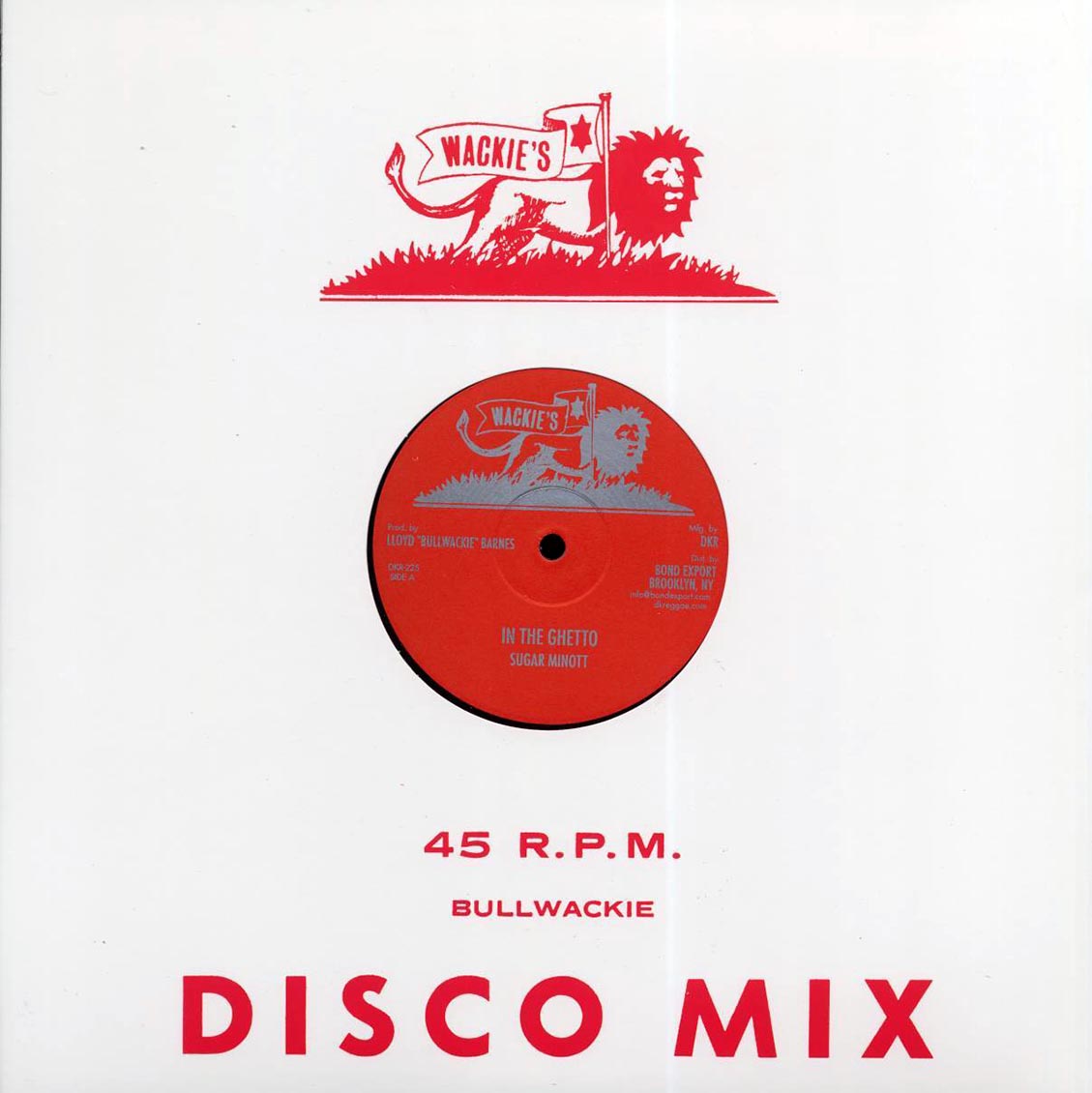 Sugar Minott In The Ghetto Calabash & Fourth Generation Band Zion Land ...