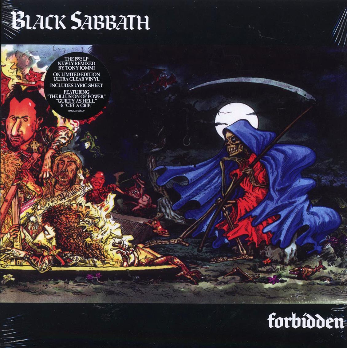Black Sabbath Forbidden ltd. ed. clear vinyl remastered Vinyl Record ...