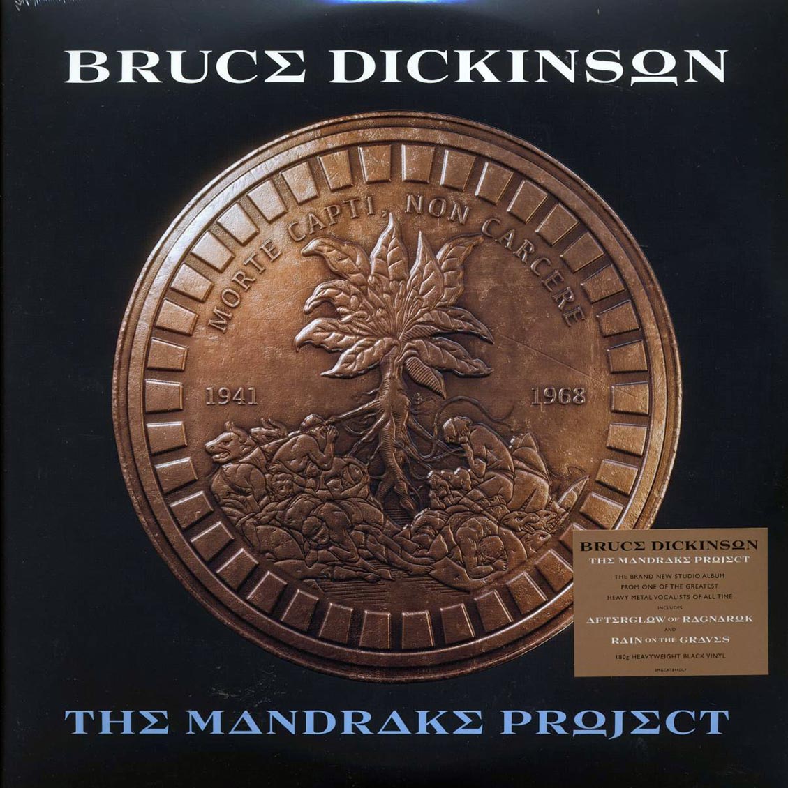 Bruce Dickinson The Mandrake Project 2xLP 180g Vinyl Record – Rock Band ...
