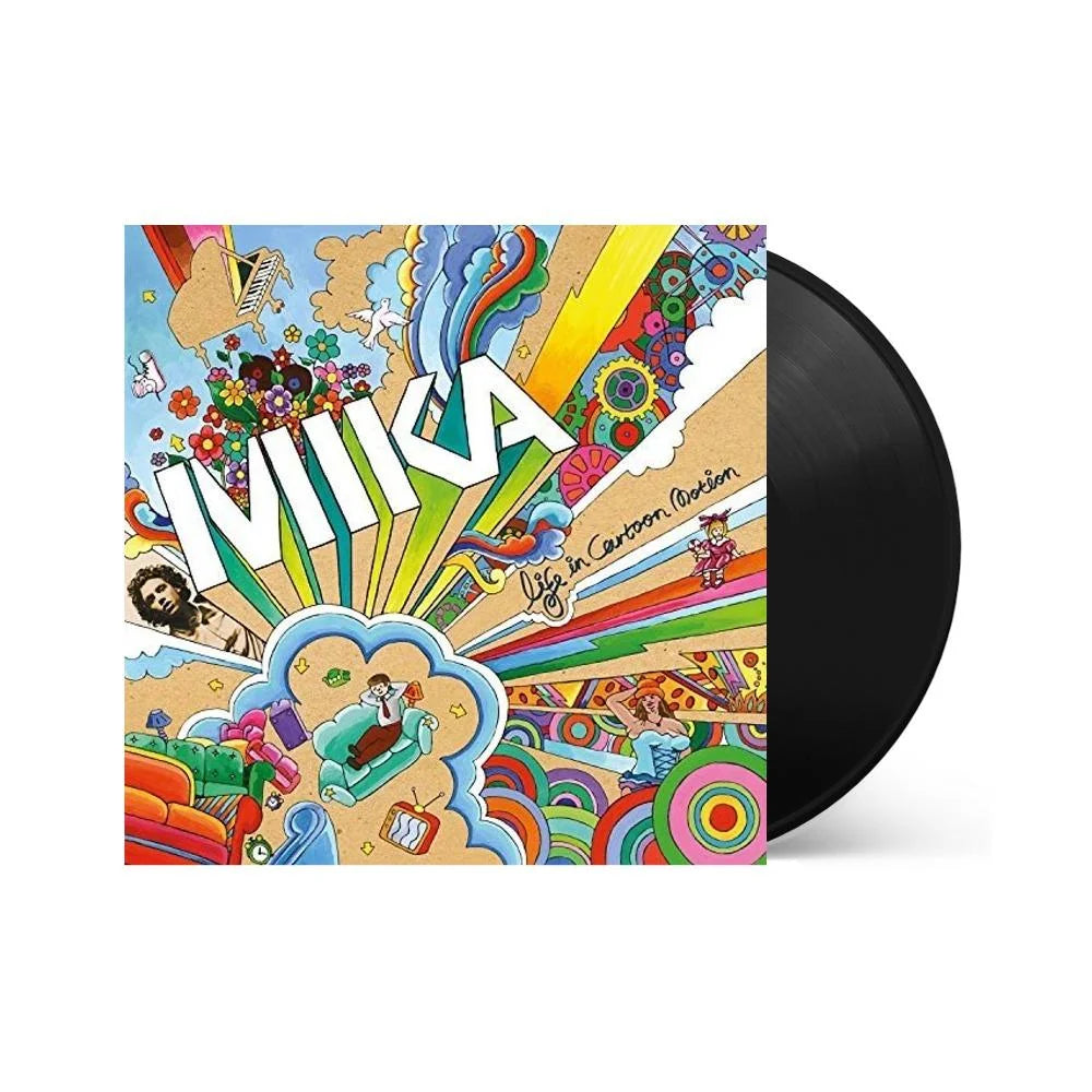 Mika - Life In Cartoon Motion Vinyl Record – Rock Band Merch