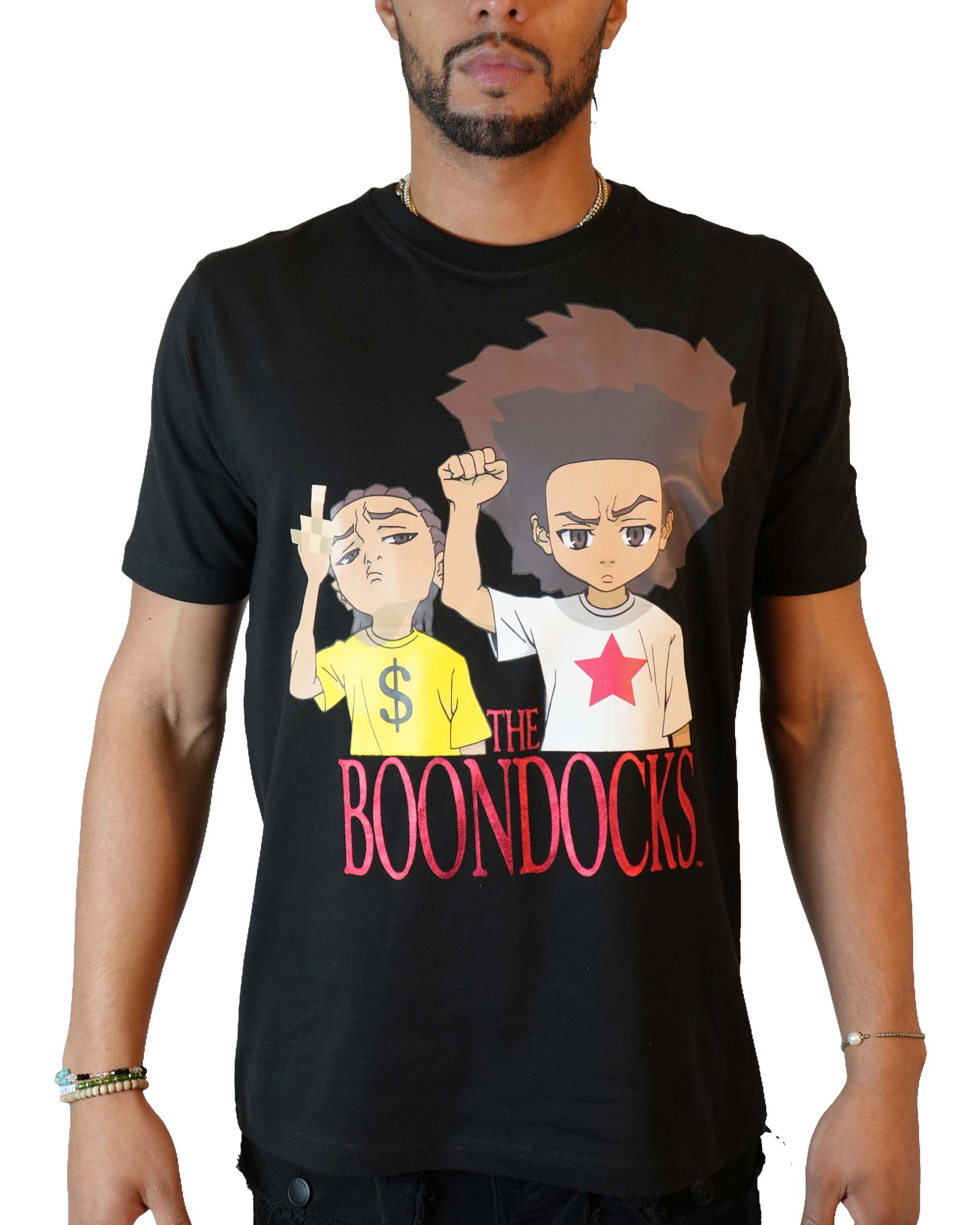 The Boondocks - F*** Society Black Mens T Shirt – Rock Band Merch