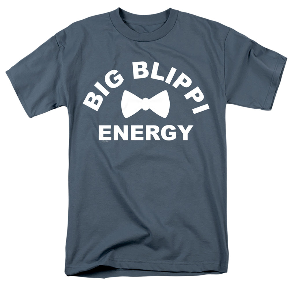 Blippi Big Blippi Energy Mens T Shirt Slate | Rock Band Merch