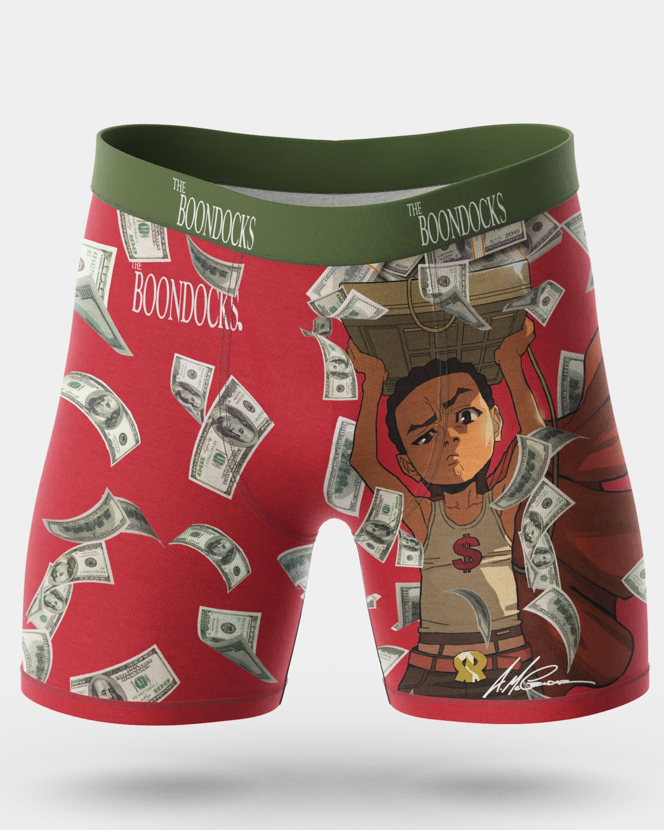 The Boondocks Riley Cash Money Underwear – Rock Band Merch