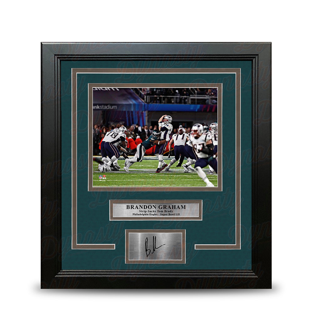 Brandon Graham Sacks Brady Philadelphia Eagles 8x10 Framed Super Bowl ...