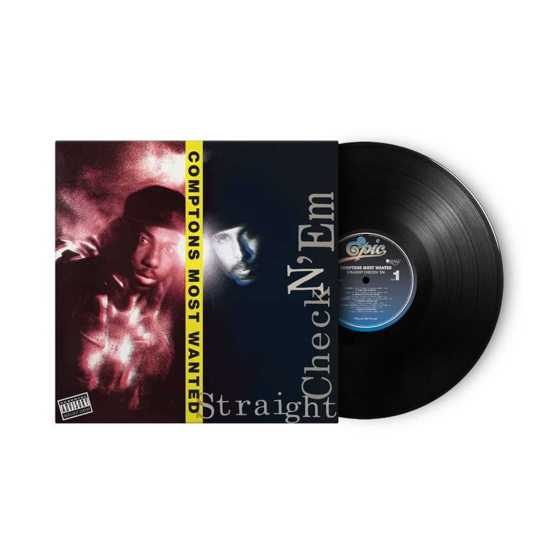 Compton's Most Wanted - Straight Checkn Em Vinyl Record – Rock Band Merch