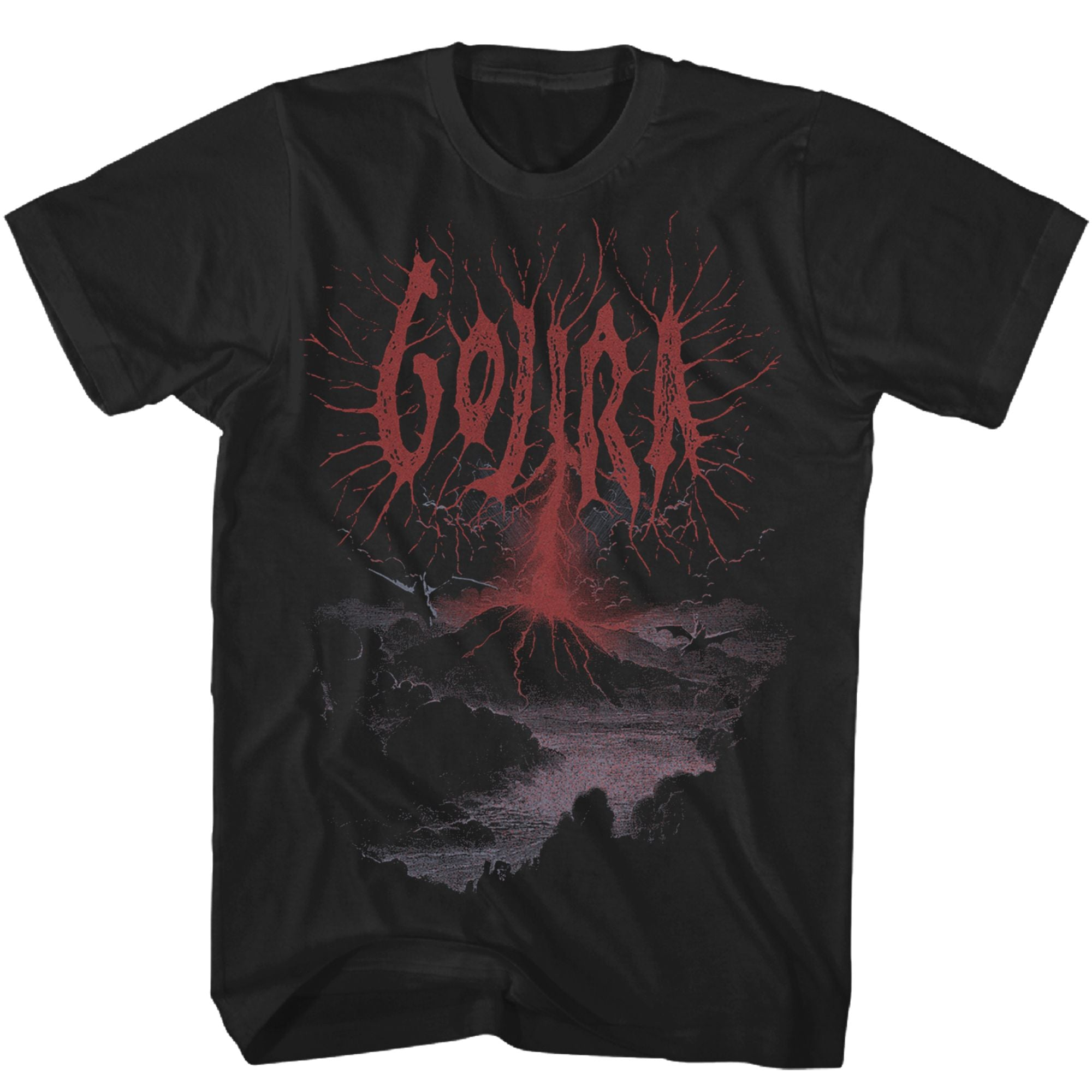 Gojira Volcano Mens T Shirt Black – Rock Band Merch