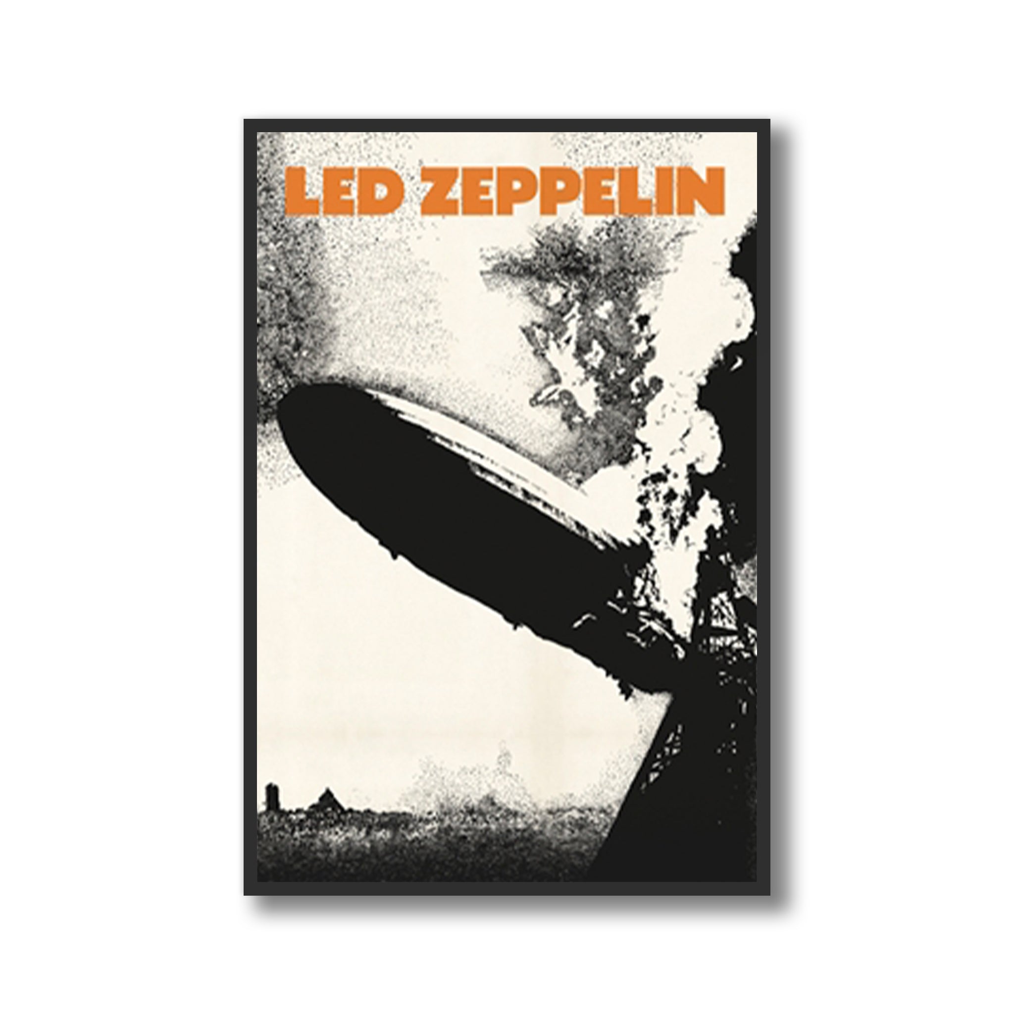Led Zeppelin I Framed Poster – Rock Band Merch