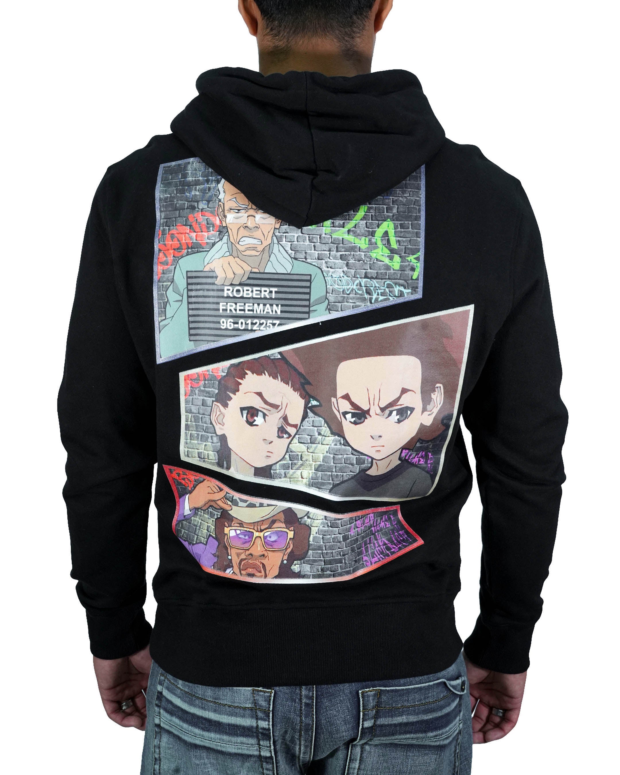 The Boondocks Legacy Black Mens Hoodie – Rock Band Merch