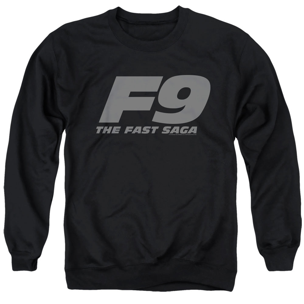 Fast And The Furious 9 F9 Logo Mens Crewneck Sweatshirt Black | Rock ...