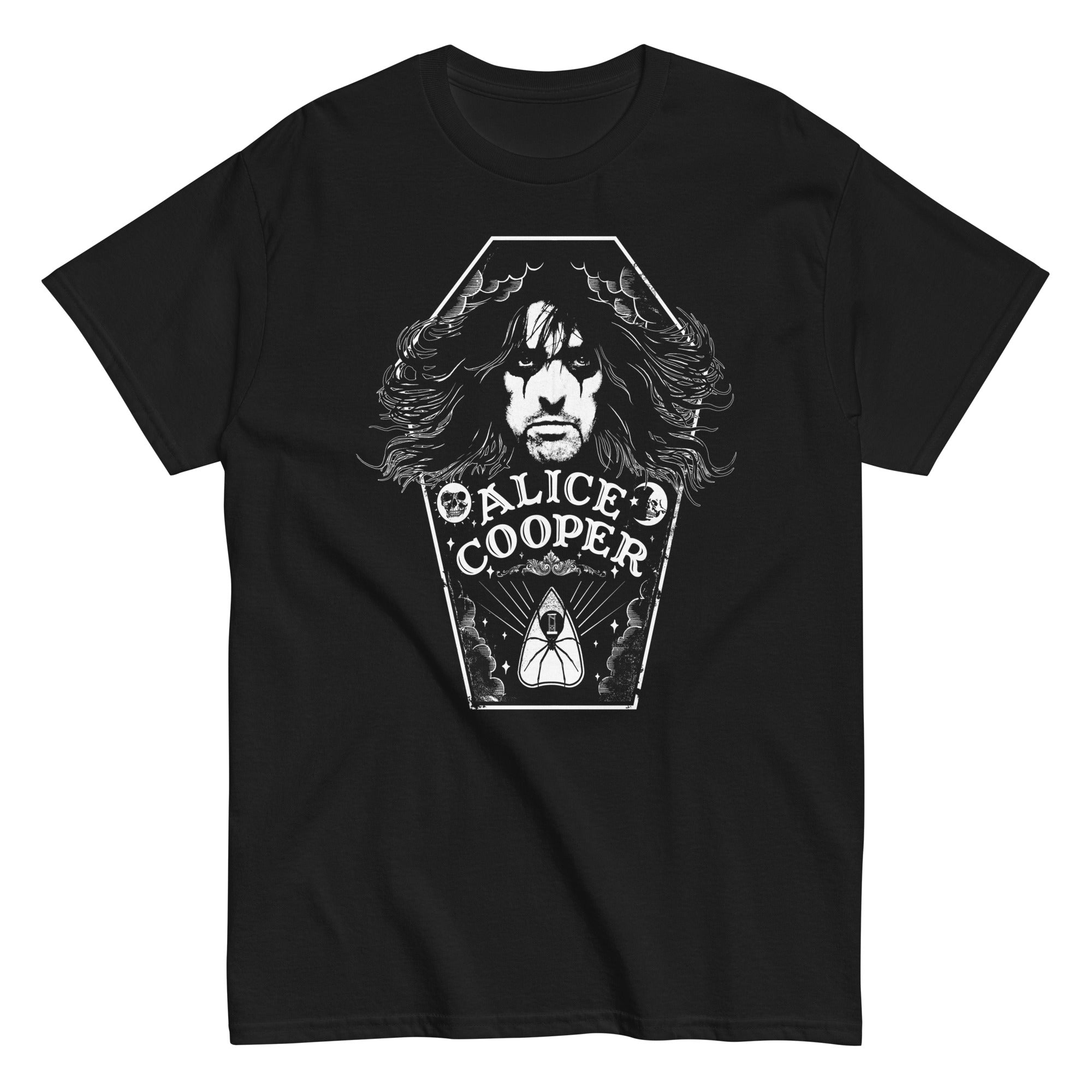 Alice Cooper Hair Mens T Shirt Black – Rock Band Merch