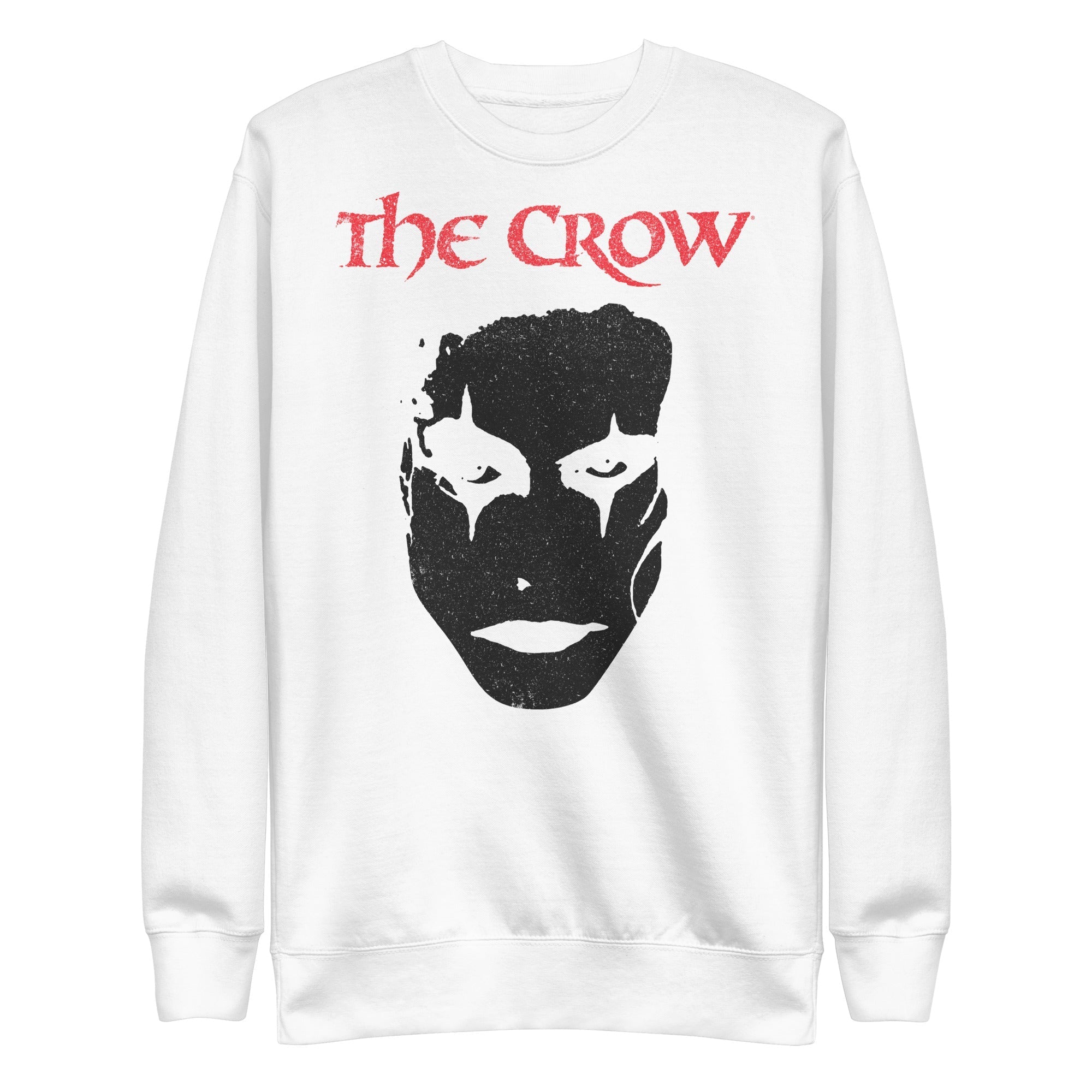 The Crow Black Crow Mens Sweatshirt White – Rock Band Merch
