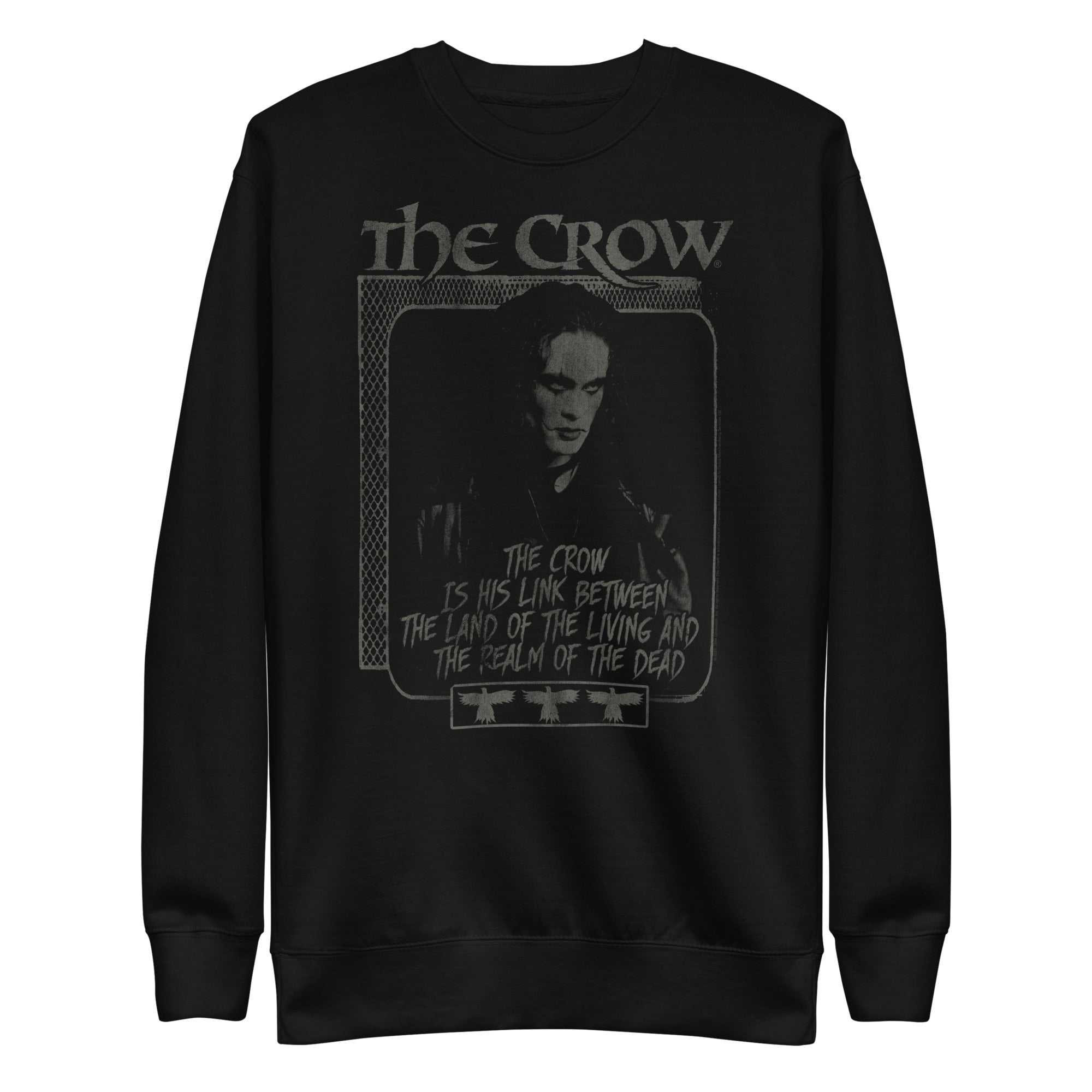 The Crow Eulogy Mens Sweatshirt Black – Rock Band Merch