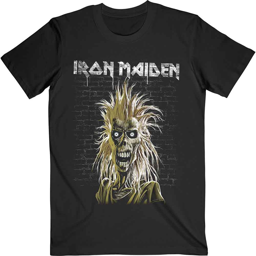 Iron Maiden Eddie 40th Anniversary T Shirt Black – Rock Band Merch