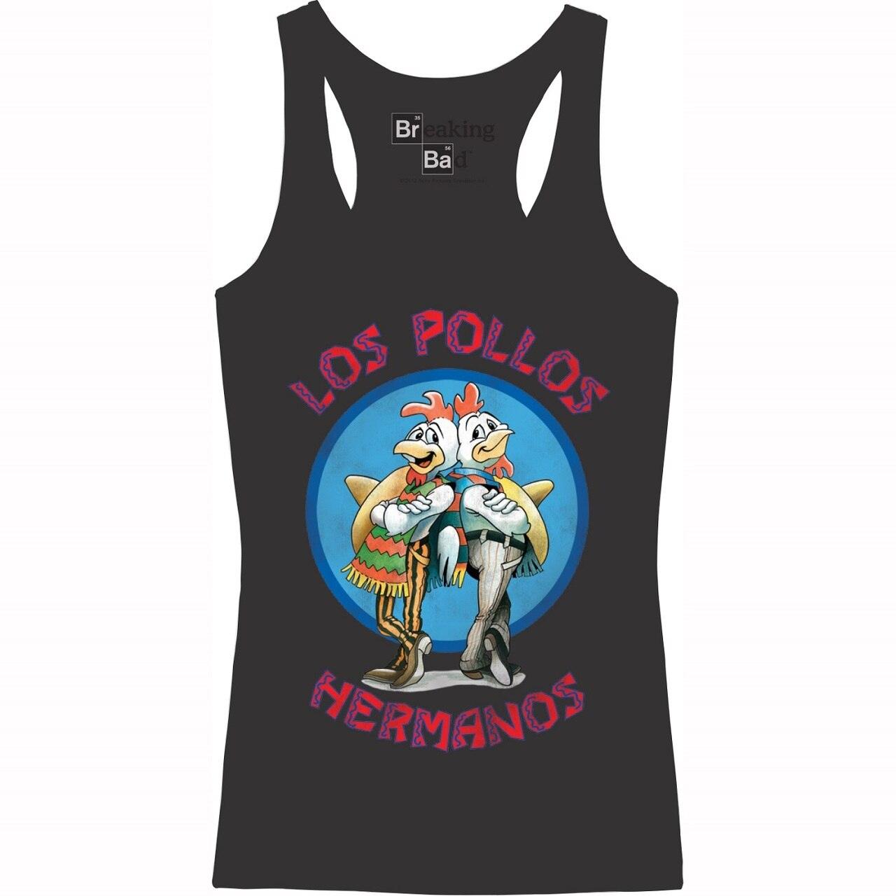 Los Pollos Hermanos Logo Adult Tank Top – Rock Band Merch
