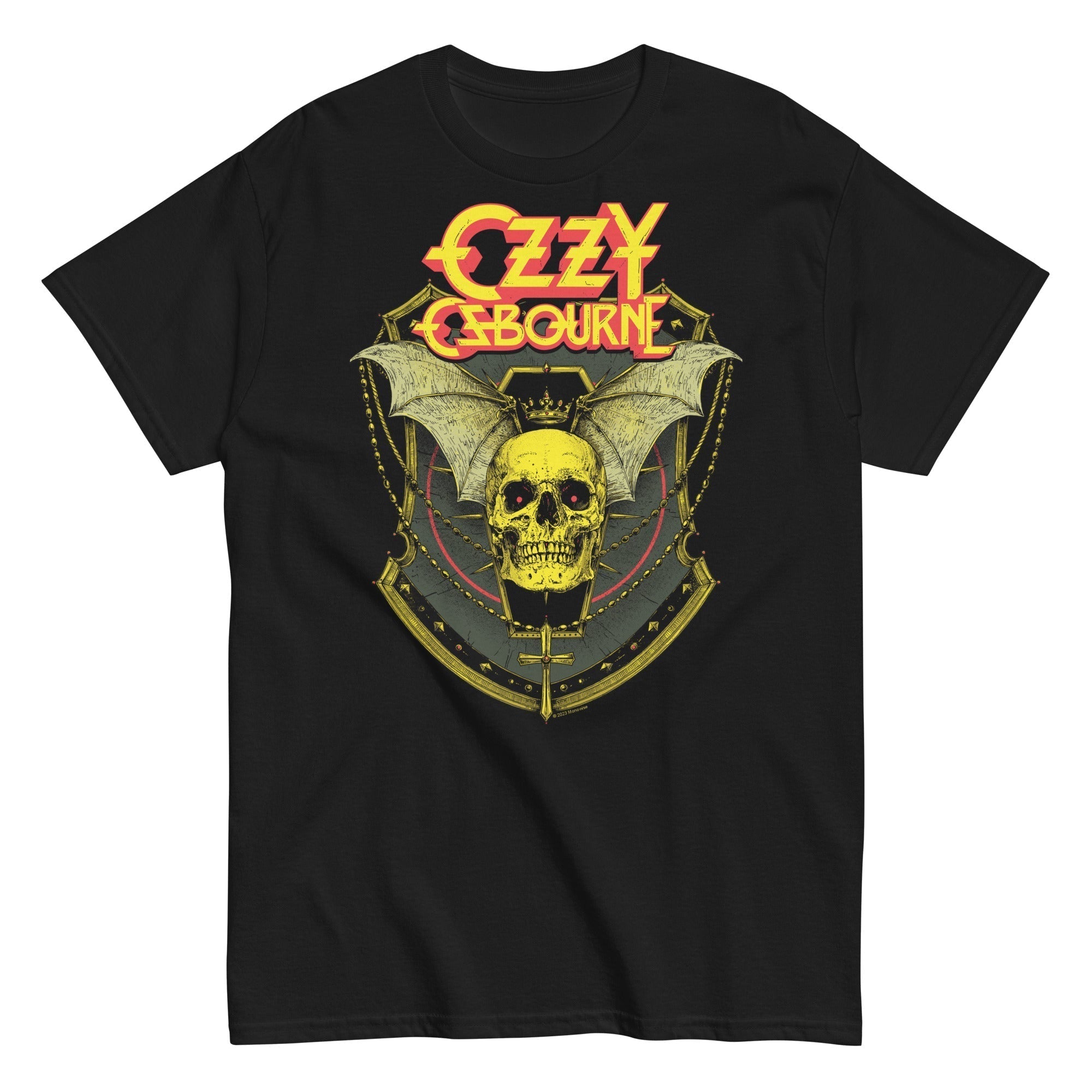 Ozzy Osbourne Bat Skull T Shirt – Rock Band Merch