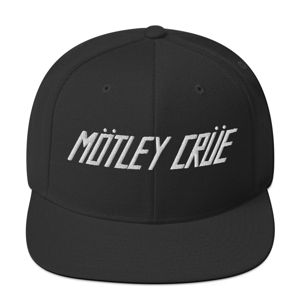 Motley Crue Logo Snapback Hat – Rock Band Merch