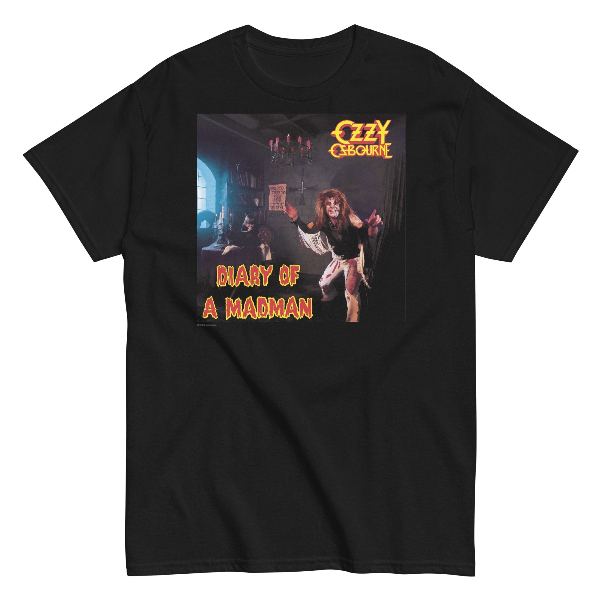Ozzy Osbourne Diary of a Madman Mens T Shirt Black – Rock Band Merch