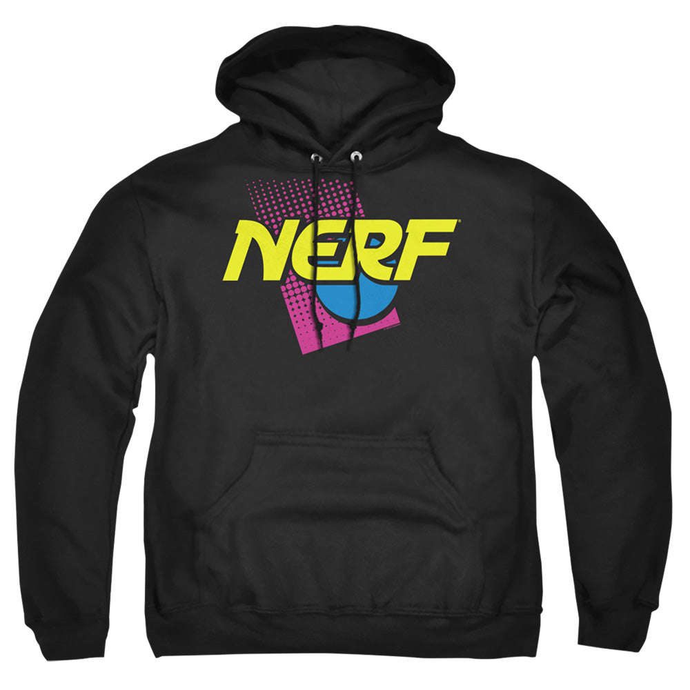 Nerf 90S Logo Mens Hoodie Black | Rock Band Merch