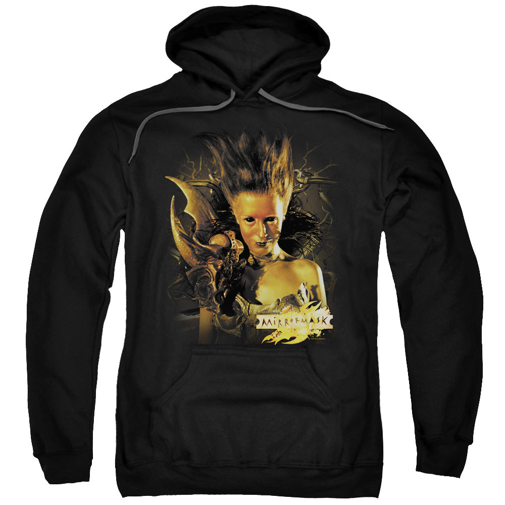 Mirrormask Queen Of Shadows Mens Hoodie Black | Rock Band Merch