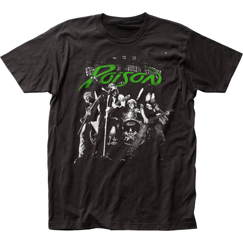 Poison Arena Rock Mens T Shirt Black | Rock Band Merch