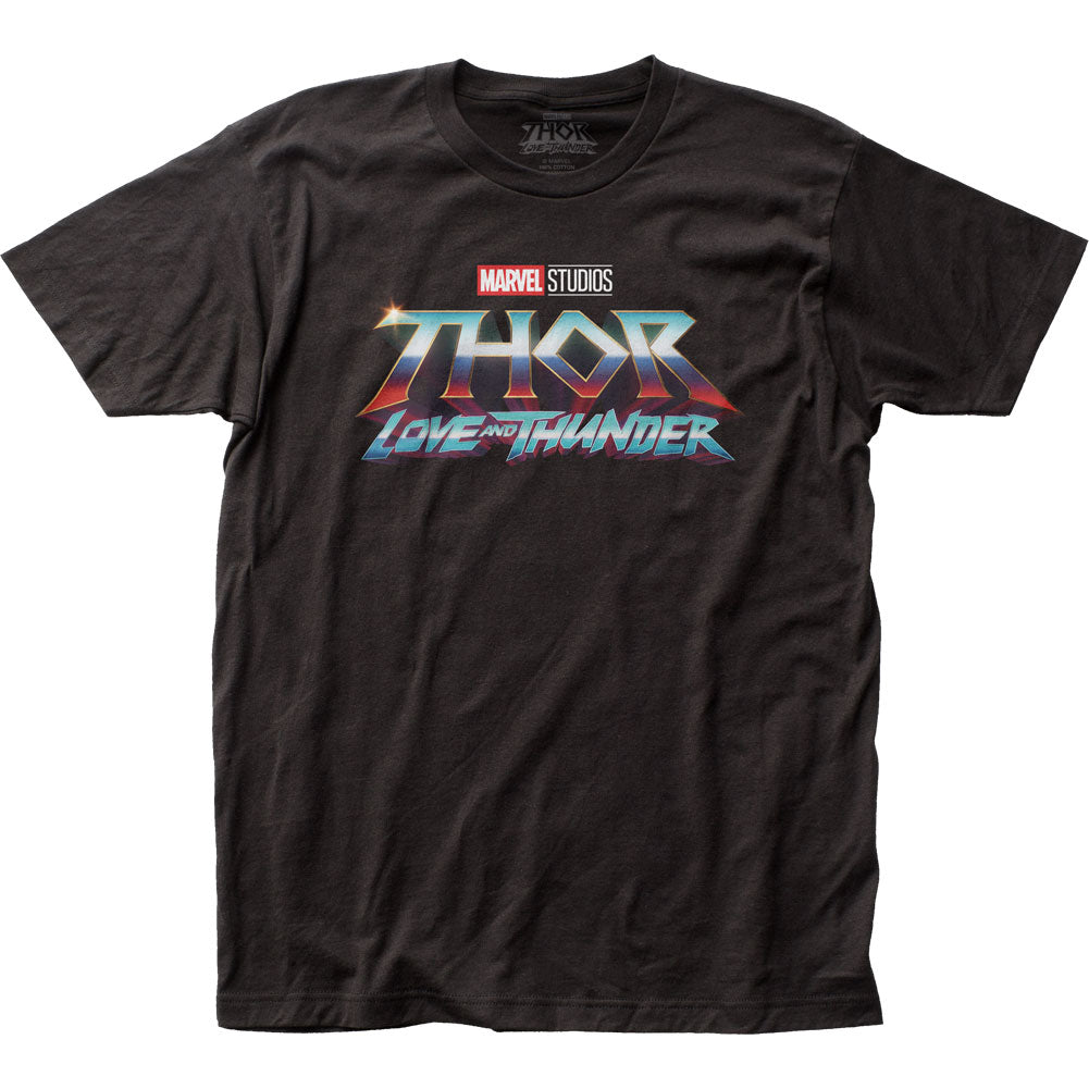 Thor Love and Thunder Mens T Shirt Black | Rock Band Merch