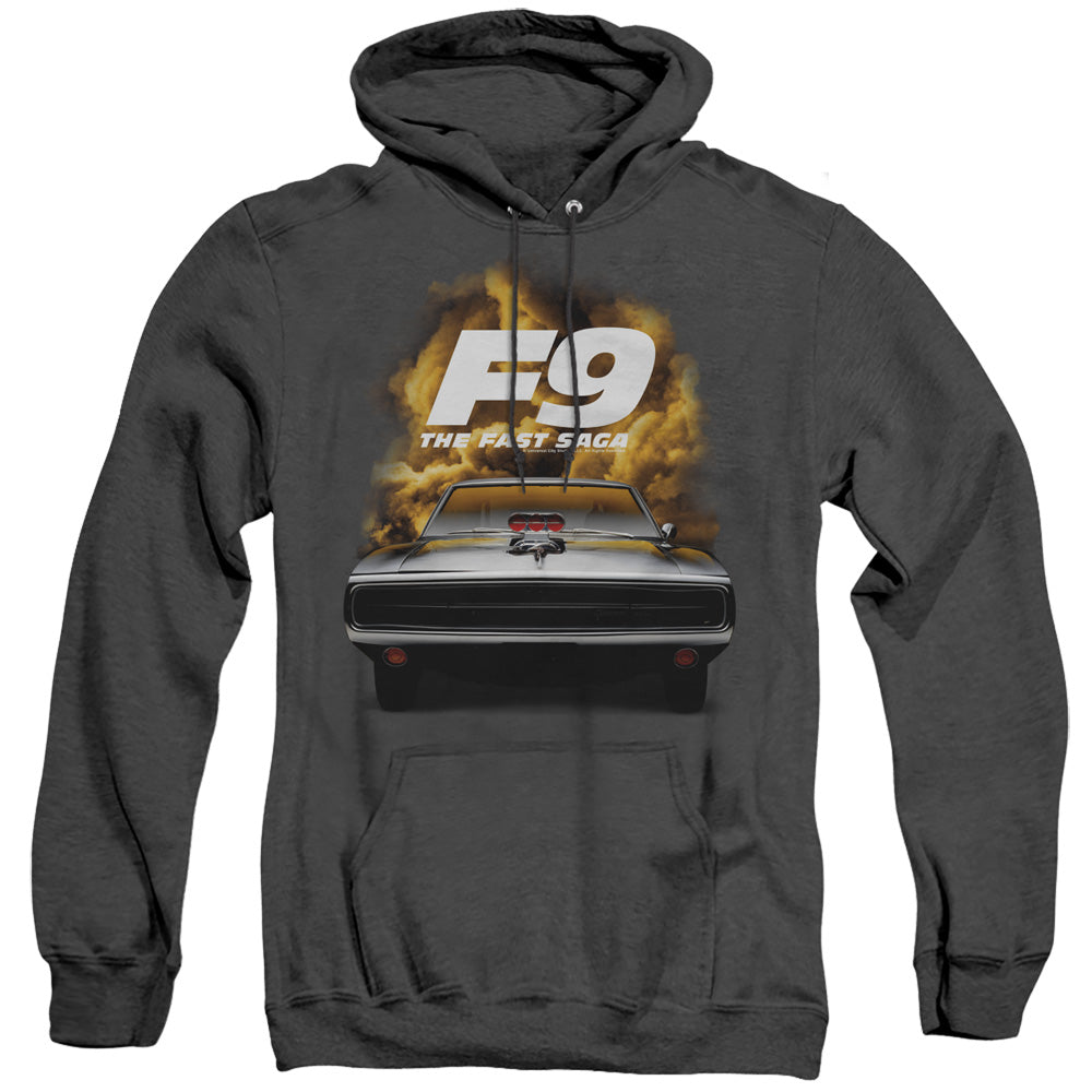 Fast And The Furious 9 Camero Front Mens Heather Hoodie Black | Rock ...