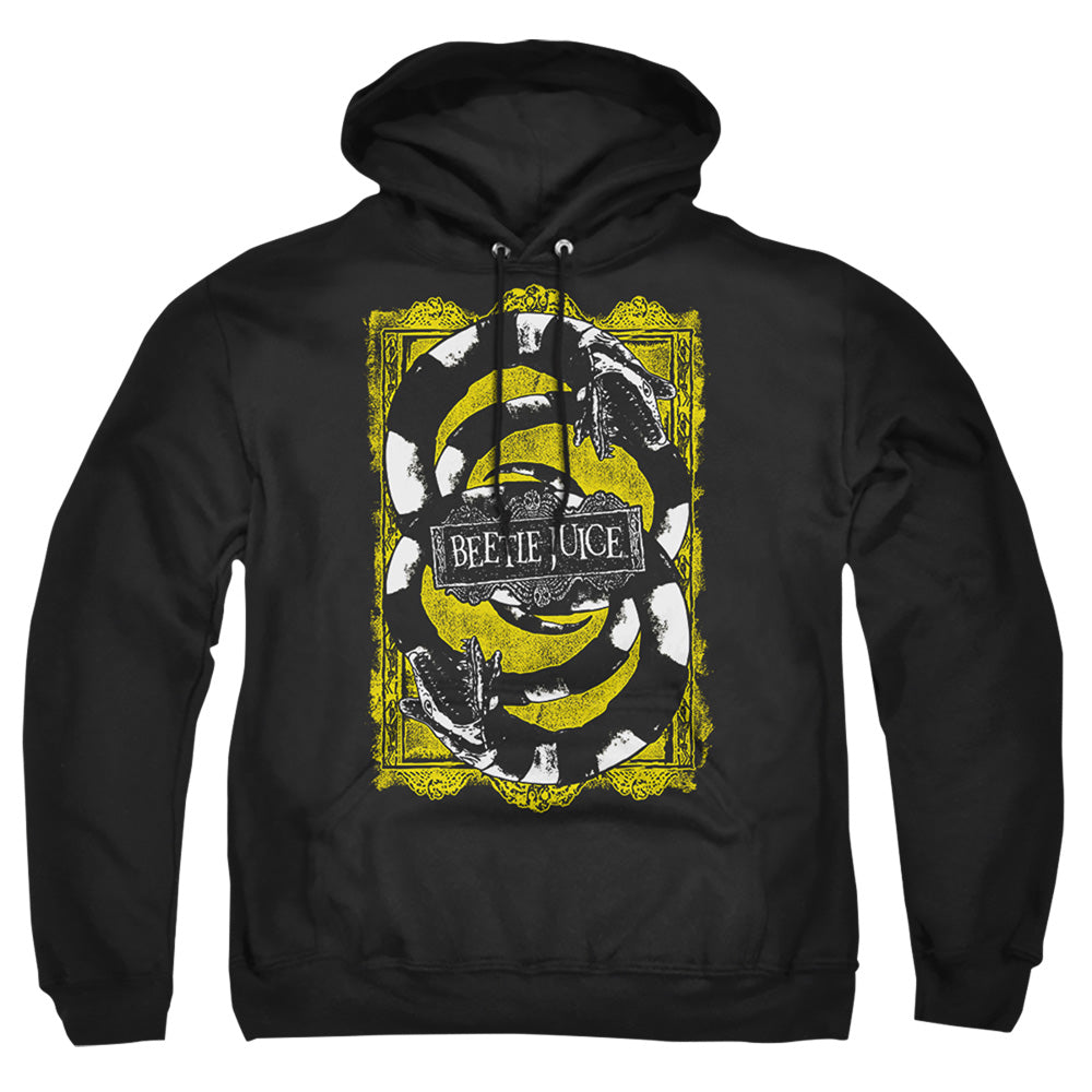 Beetlejuice We Got Worms Mens Hoodie Black | Rock Band Merch